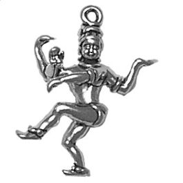 Sterling Silver Hindu God Charm; Sunwest Silver Co Inc