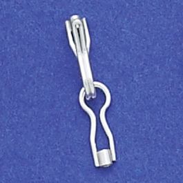 Hook & Eye 20 Gauge Crimp Tie-On Medium