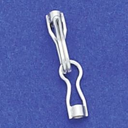 Hook & Eye 20 Gauge Crimp Tie-On Large