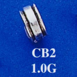 Sterling Silver Spacer Bead; Sunwest Silver Co Inc