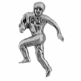 Sterling Silver Football Player Charm; Sunwest Silver Co Inc