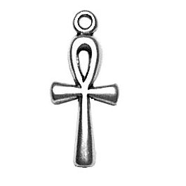 Sterling Silver Ankh Charm Made in USA