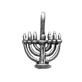 Sterling Silver Menorah Charm; Sunwest Silver Co Inc