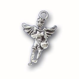 Sterling Silver Basketball Angel Charm Made in USA
