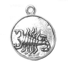 Sterling Silver Scorpio Charm Sunwest Silver Co Inc