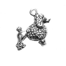 Sterling Silver Poodle Charm; Sunwest Silver Co Inc