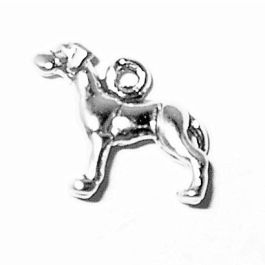 Sterling Silver Great Dane Charm; Sunwest Silver Co Inc