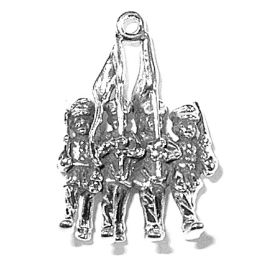 Sterling Silver Color Guard Charm; Sunwest Silver Co Inc