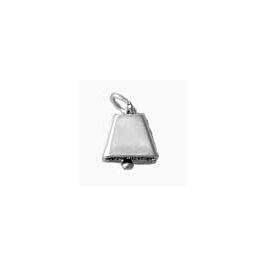 Sterling Silver Cow Bell Charm; Sunwest Silver Co Inc