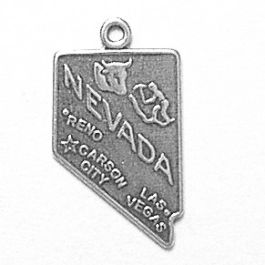 Sterling Silver Nevada Charm; Sunwest Silver Co Inc