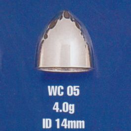 Sterling Silver Cast End Cap; Sunwest Silver Co Inc