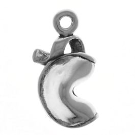 Sterling Silver Fortune Cookie Charm; Sunwest Silver Co Inc