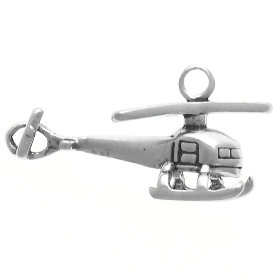 Sterling Silver Helicopter Charm; Sunwest Silver Co Inc - LP2416